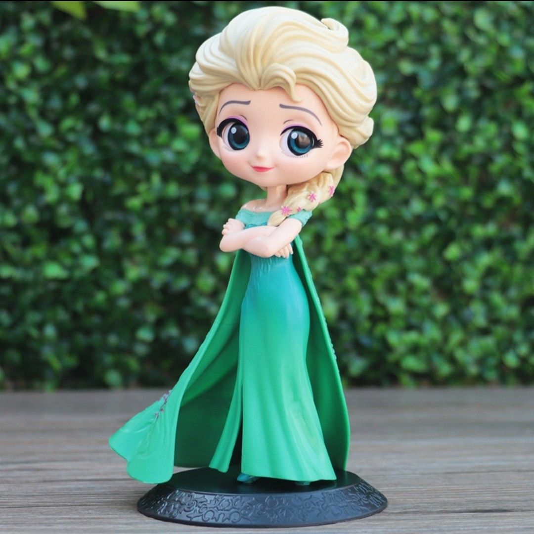 Elsa Frozen Cinderella Disney Princess Figurines Birthday Cake Topper ...