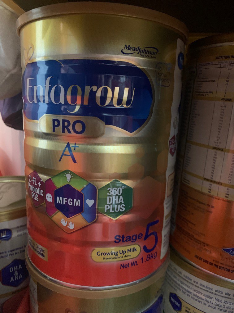 Enfagrow Pro stage 5 (1.8kg) new tin, Babies & Kids, Nursing & Feeding ...