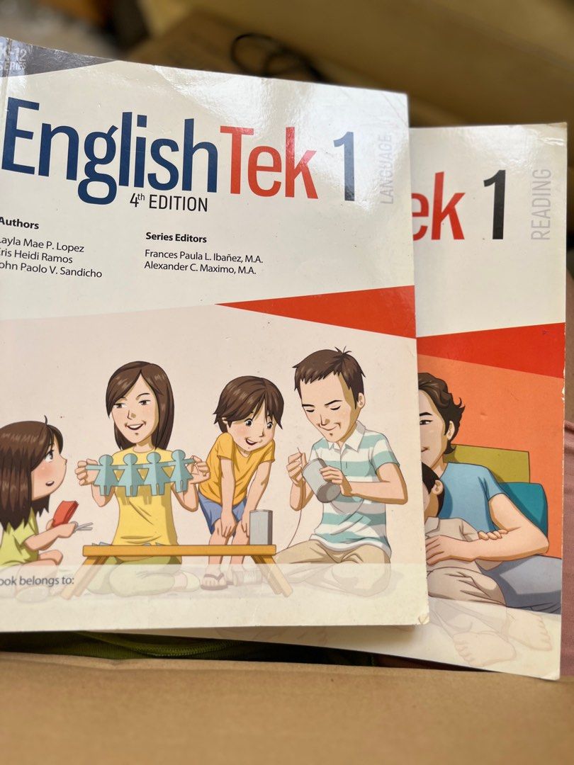 English Tek 1 Language & Reading, Hobbies & Toys, Books & Magazines, Textbooks on Carousell