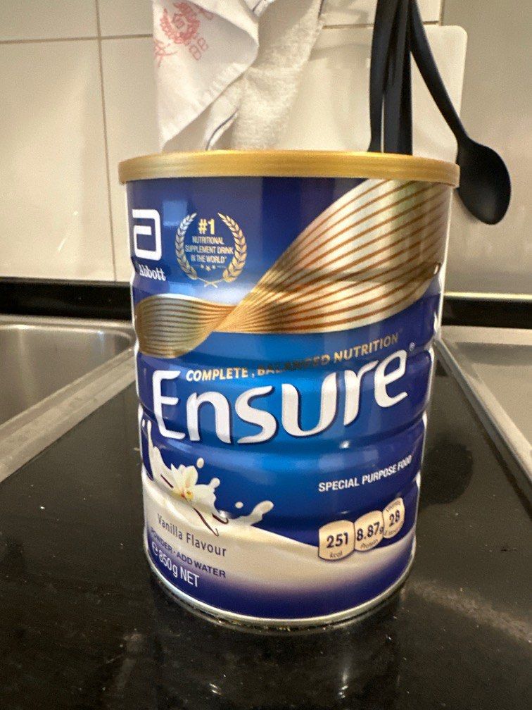 Ensure Milk Powder 850g, Health & Nutrition, Health Supplements, Health ...