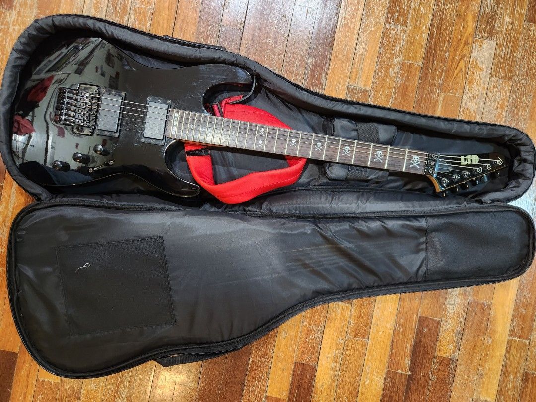 ESP LTD KH-202 Kirk Hammett Signature Electric Guitar - Black (KH202 ...