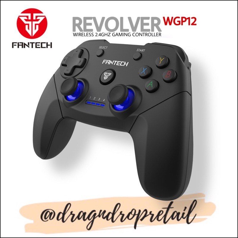 FANTECH WGP12 REVOLVER Wireless 2.4GHz Gaming Controller Gamepad ...