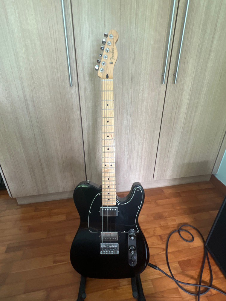 fender blacktop HH telecaster, Hobbies & Toys, Music & Media, Musical ...