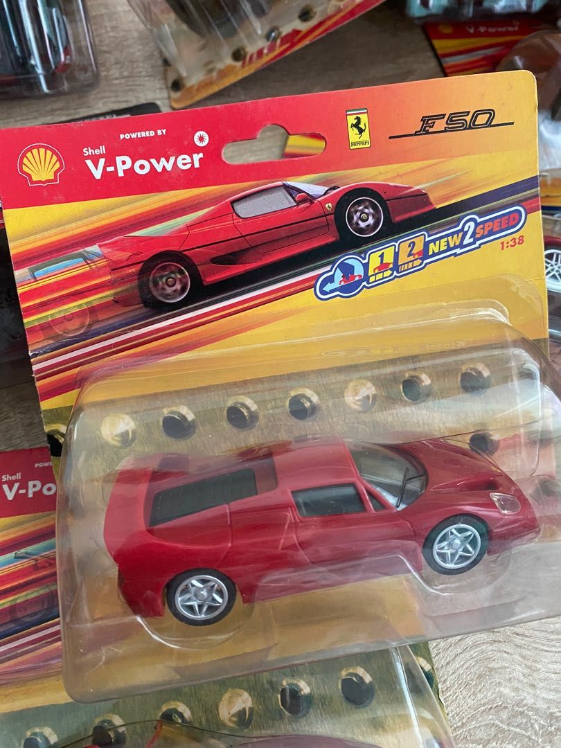Ferrari red car models hotwheels shell authentic, Hobbies & Toys ...