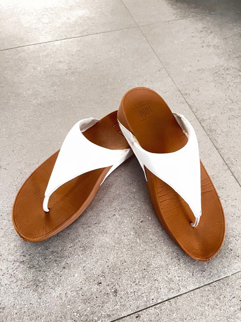 Fitflop White (US9/EU41), Women's Fashion, Footwear, Flats on Carousell