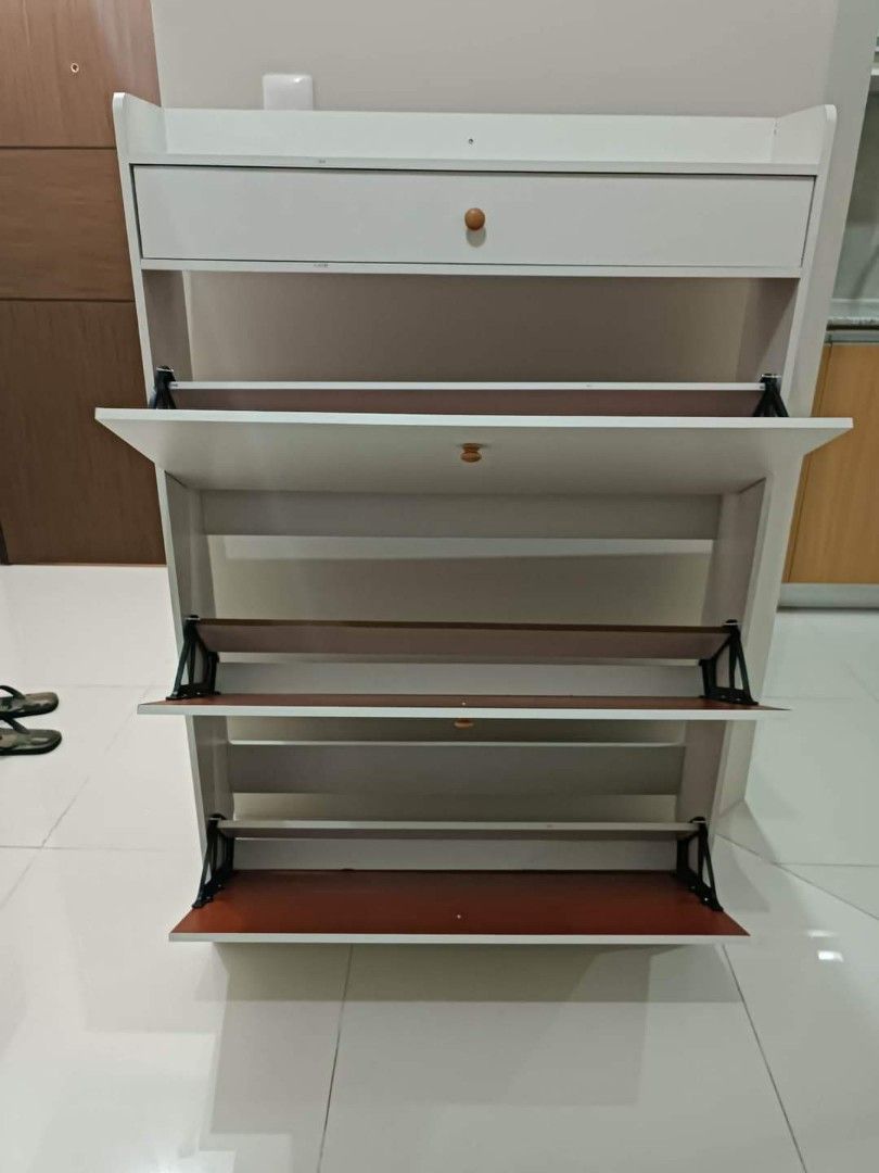 FLIP SHOE RACK, Furniture & Home Living, Furniture, Shelves, Cabinets ...
