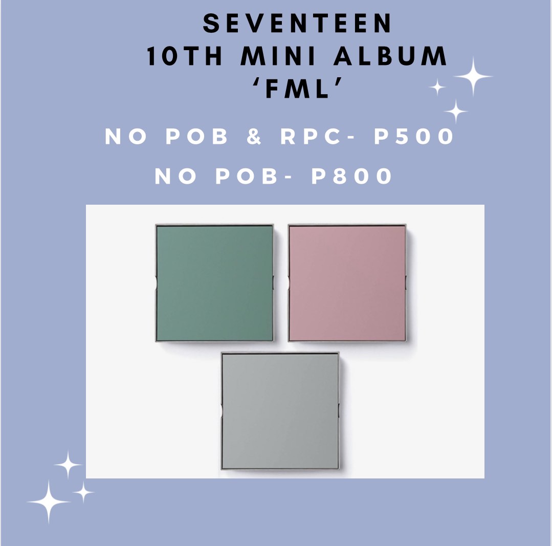 FML SEVENTEEN ALBUM - NO POB, Hobbies & Toys, Memorabilia ...