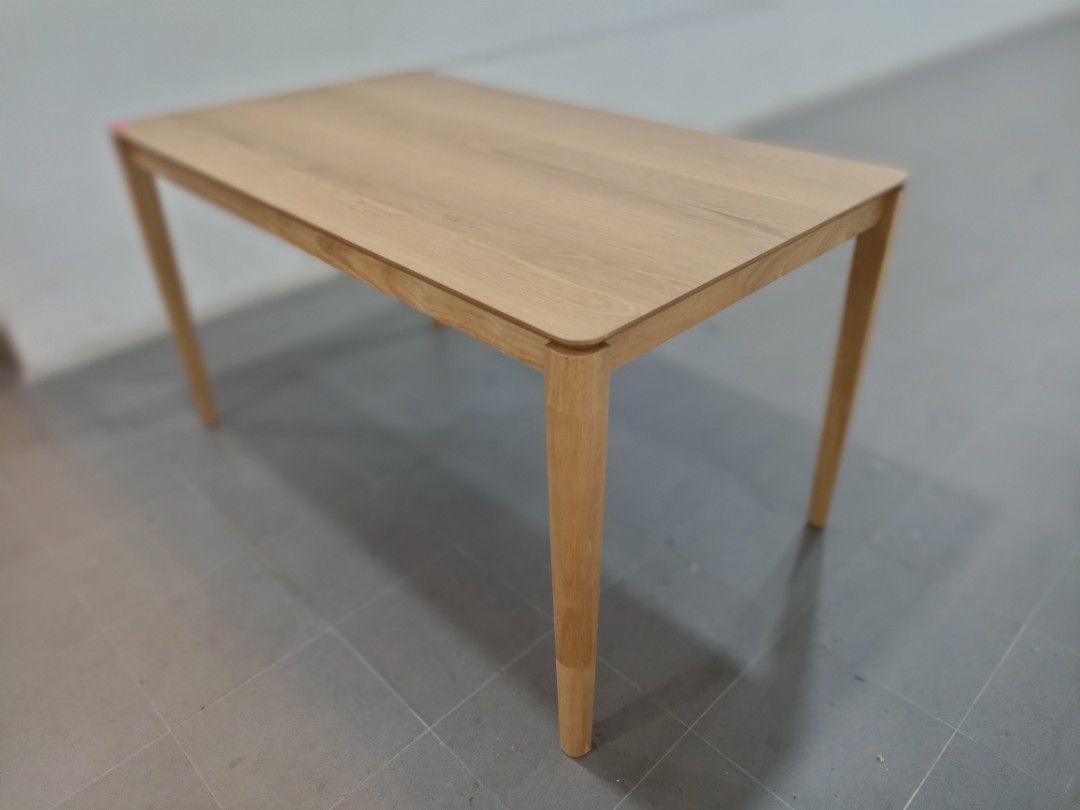 FODRO Dining Table in OAK, Furniture & Home Living, Furniture, Tables ...