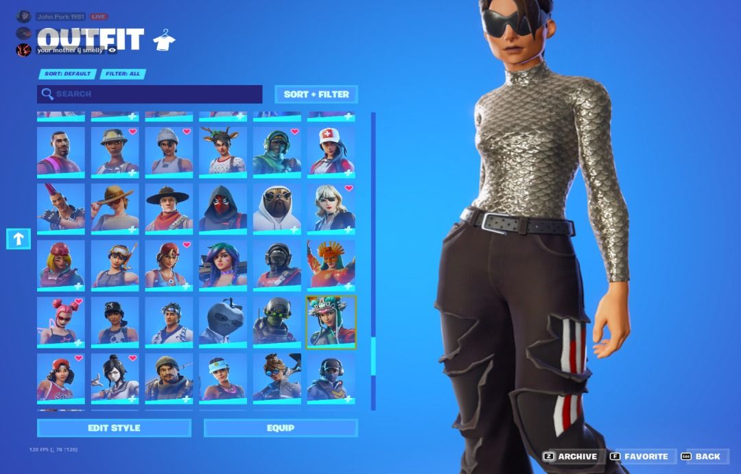 Fortnite account STACKED, Video Gaming, Video Games, Others on Carousell