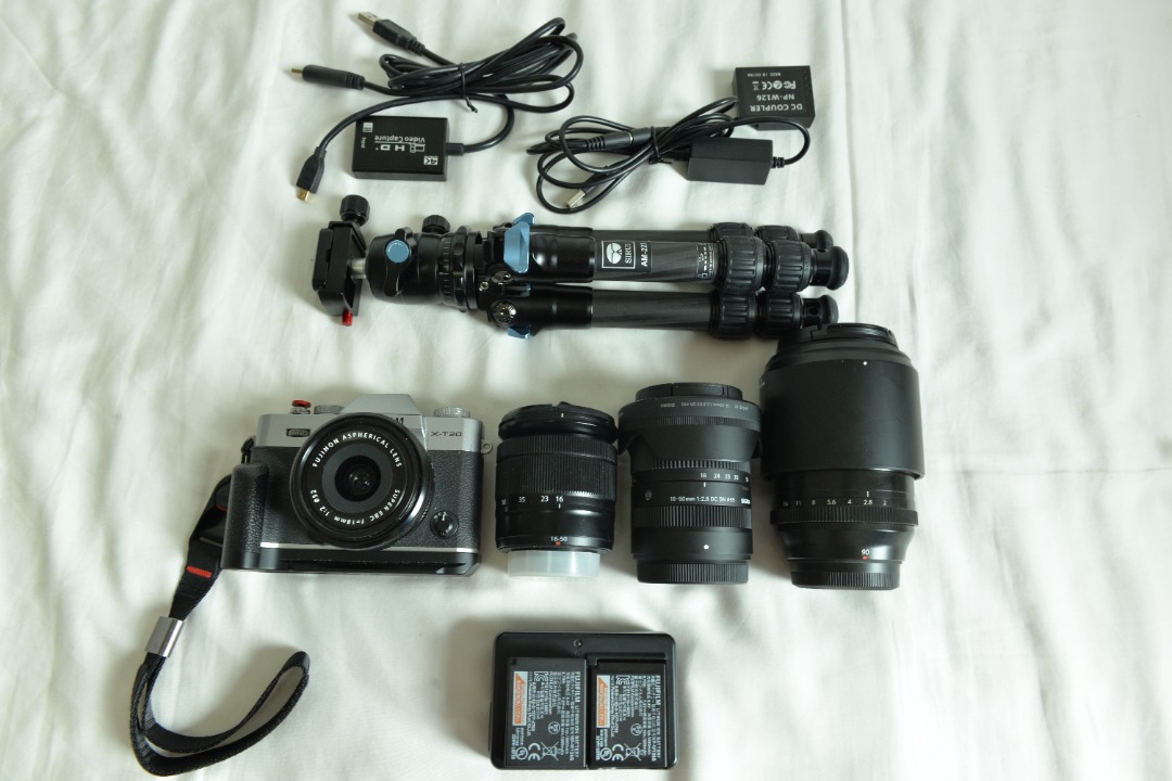 Fujifilm xt20 + Lenses and Accessories SET, Photography, Cameras on ...