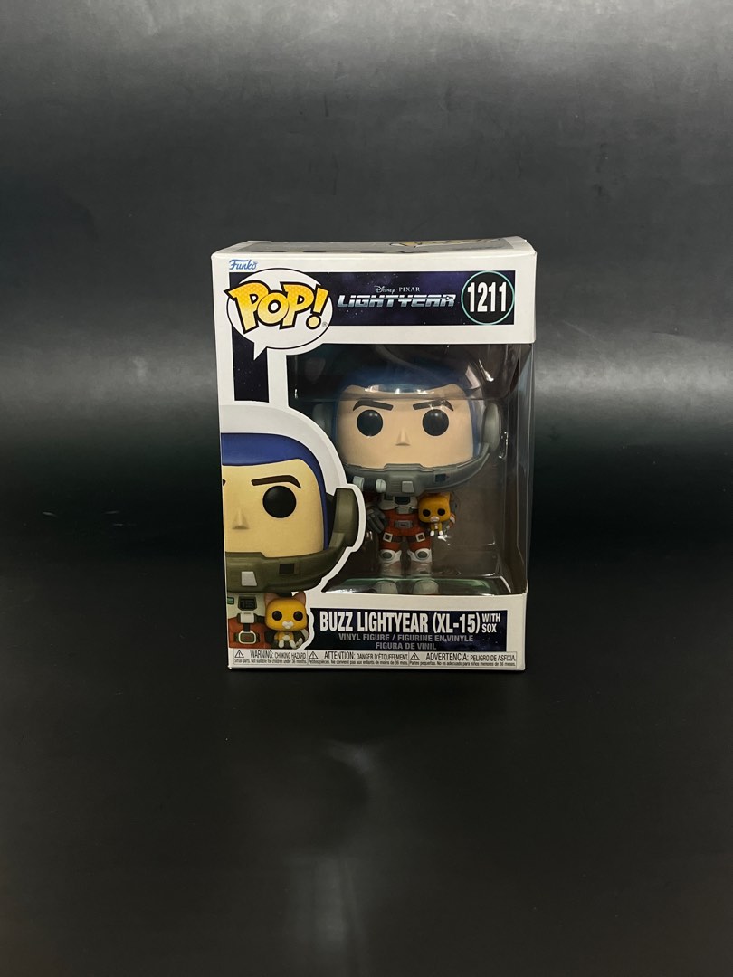 Funko Pop 1211 Buzz Lightyear with Sox, Hobbies & Toys, Toys & Games on ...