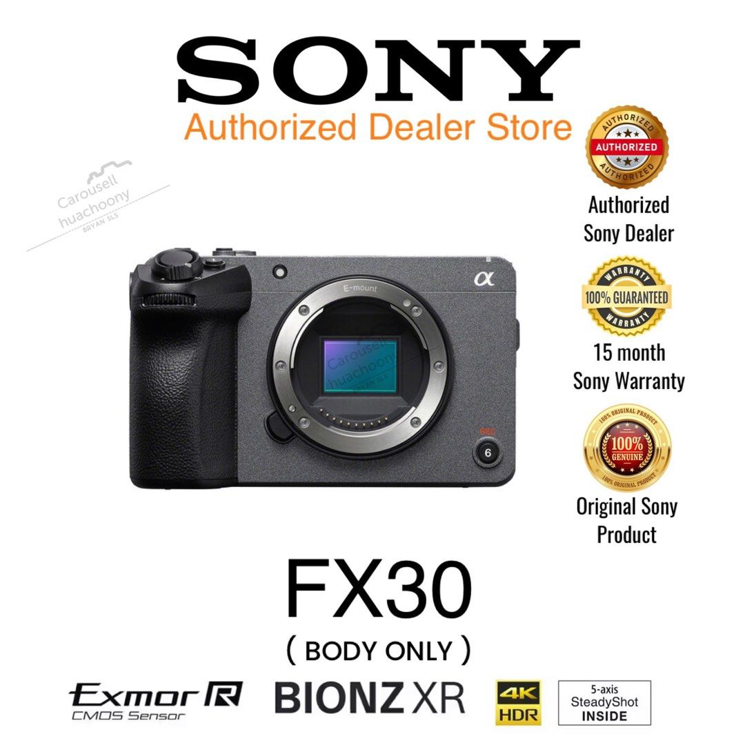 FX30 body ( 2023 Promotion ), Photography, Cameras on Carousell