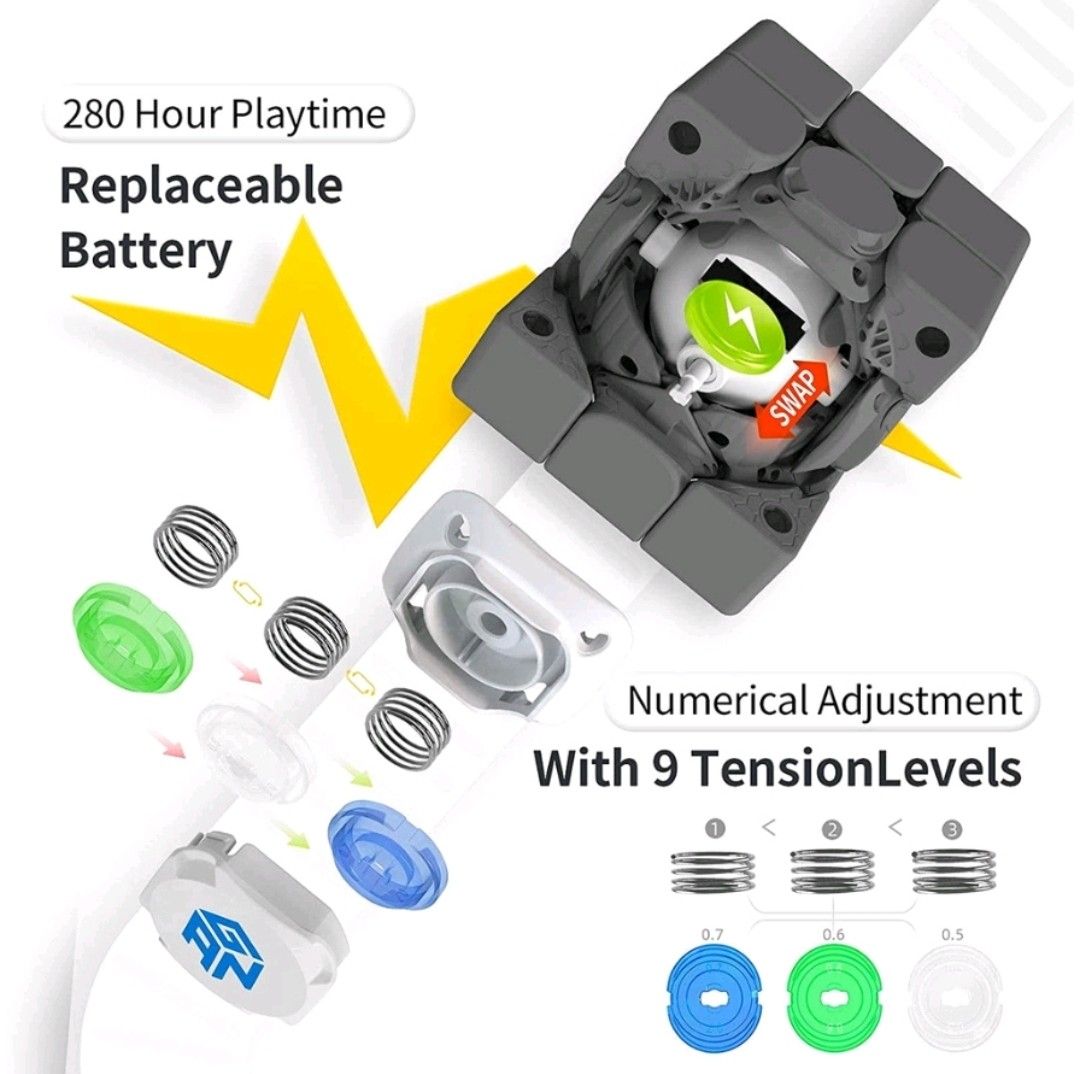 GAN CUBE GAN356 i Carry Stickerless CubeSmart Cube 3x3 Speed Cube ...