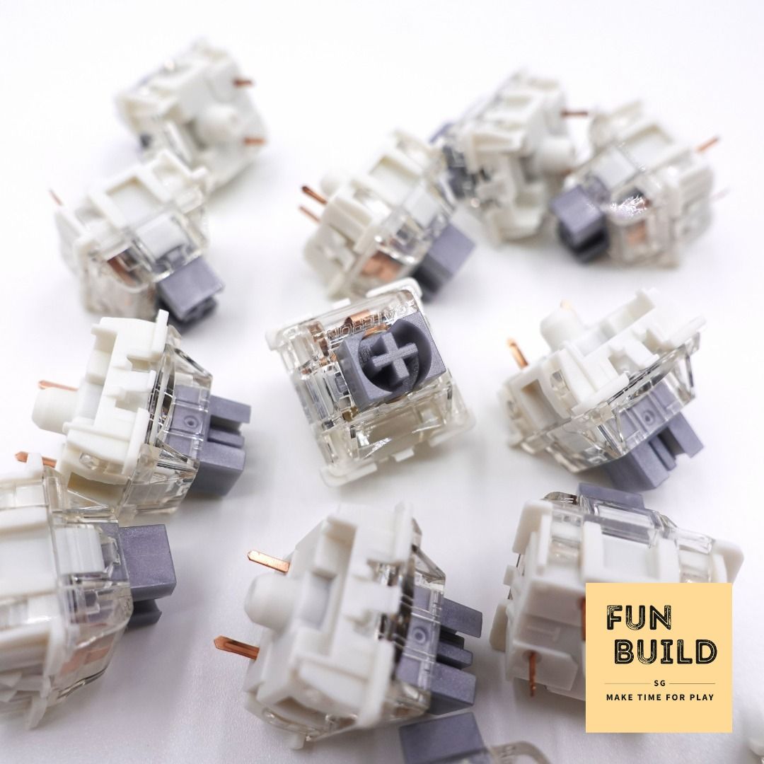 Gateron G PRO 2.0 Silver Switches for Mechanical Keyboards, Computers ...