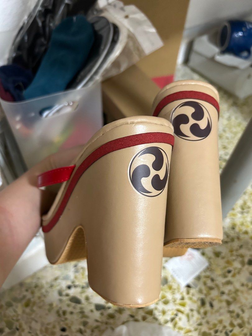 Genshin Impact Raiden Shogun Ei Cosplay Heels/Shoes, Hobbies & Toys ...