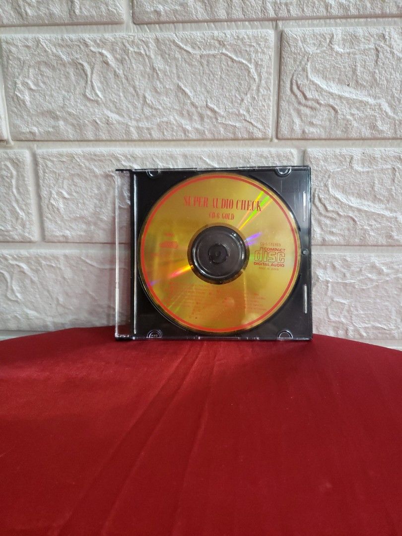 GOLD CD AUDIOPHILE HI FI SACD TEST / 1988 JAPAN PRESS ( 24 KARAT GOLD ...