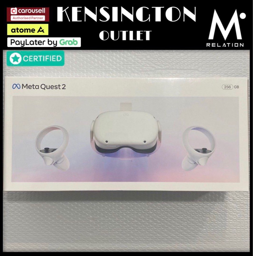 {Grabpaylater/ Kensington}{New} Oculus Meta Quest 2 | Sealed Set ...
