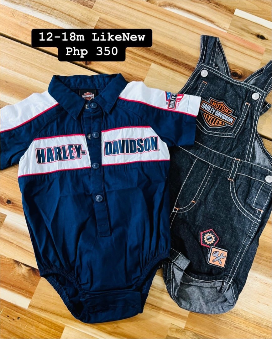 Harley Davidson Baby OOTD Infant Clothes on Carousell
