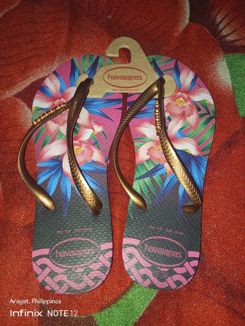 Havaianas Slim Tropical on Carousell