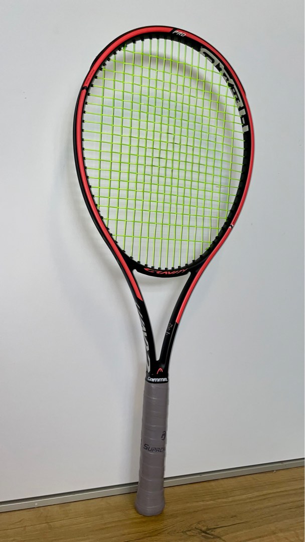 Head Gravity Pro Tennis Racket. L2, Sports Equipment, Sports & Games ...