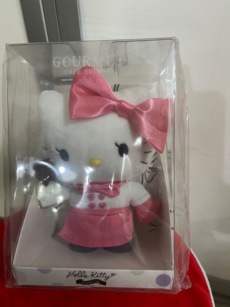 Hello Kitty Gourmet Chef Cafe plush, Hobbies & Toys, Toys & Games on ...