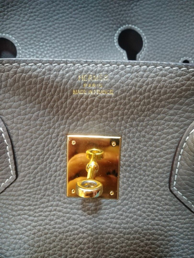Hermes Birkin coded and riri zipper, Luxury, Bags & Wallets on Carousell