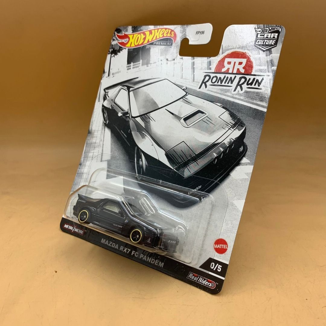 Hot Wheels (CHASE Version) 1/64 Mazda RX7 FC Pandem Ronin Series Die ...
