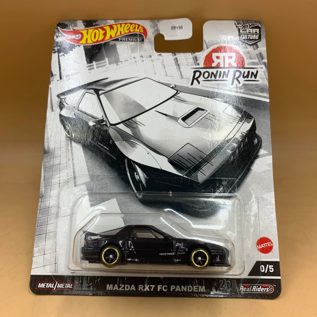 Hot Wheels (CHASE Version) 1/64 Mazda RX7 FC Pandem Ronin Series Die ...
