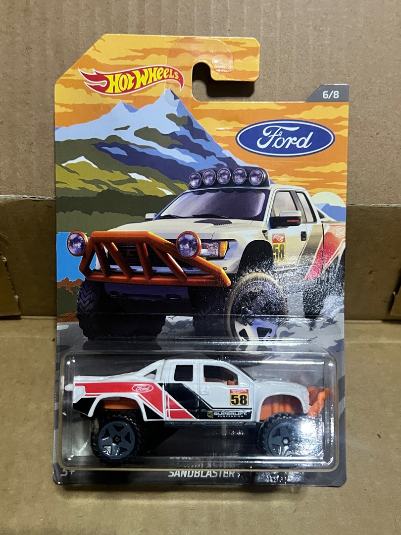 Hot Wheels Ford Truck Set, Hobbies & Toys, Toys & Games on Carousell