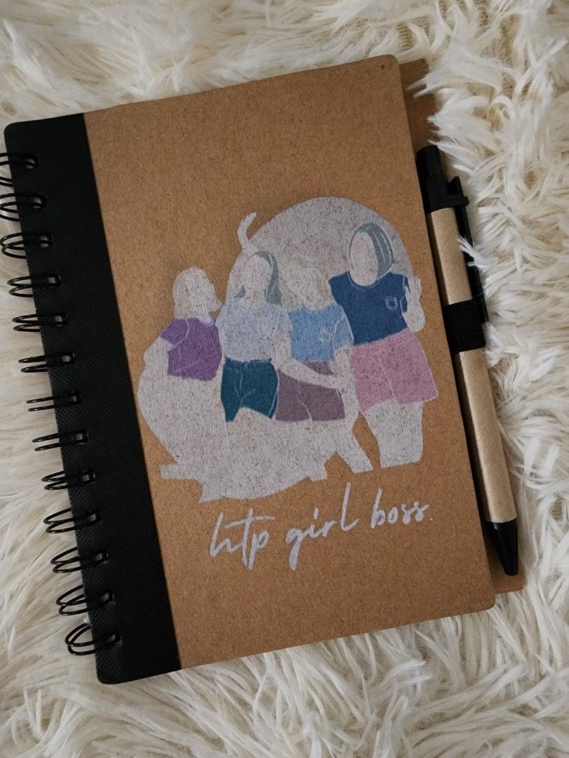 HTP Girl Boss Notebook, Hobbies & Toys, Stationary & Craft, Craft ...