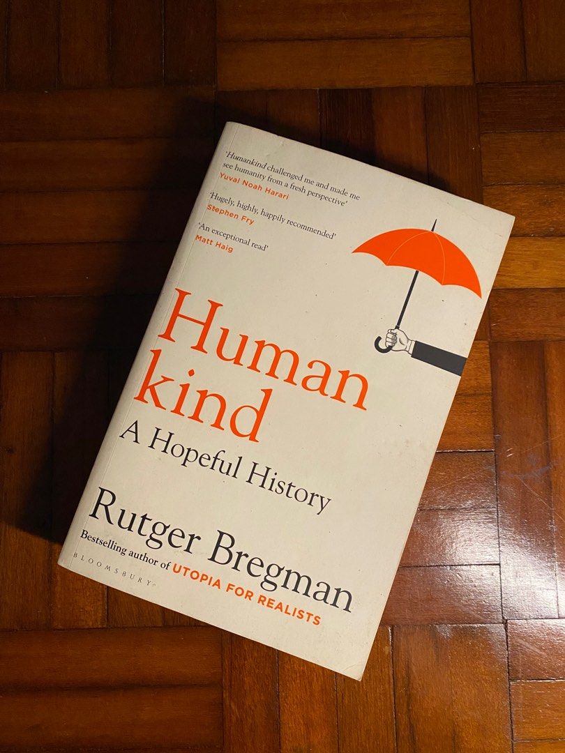 Human kind by Rutger Bregman (postage included), Hobbies & Toys, Books ...