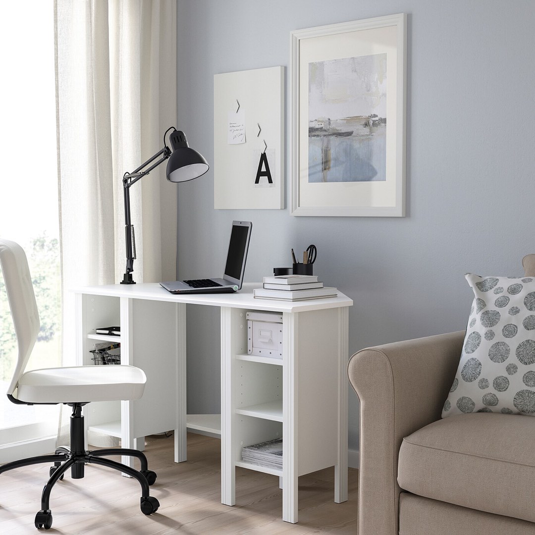IKEA Study Table, Furniture & Home Living, Furniture, Tables & Sets on ...