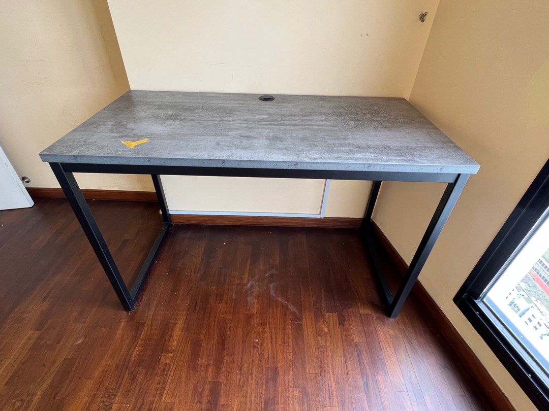 Industrial-style workdesk, Furniture & Home Living, Furniture, Tables ...