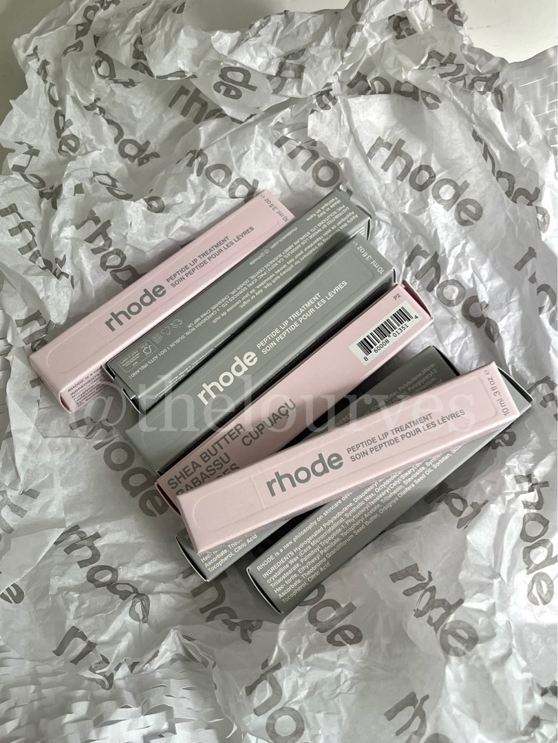 INSTOCK watermelon slice, unscented rhode lip peptide treatment hailey ...