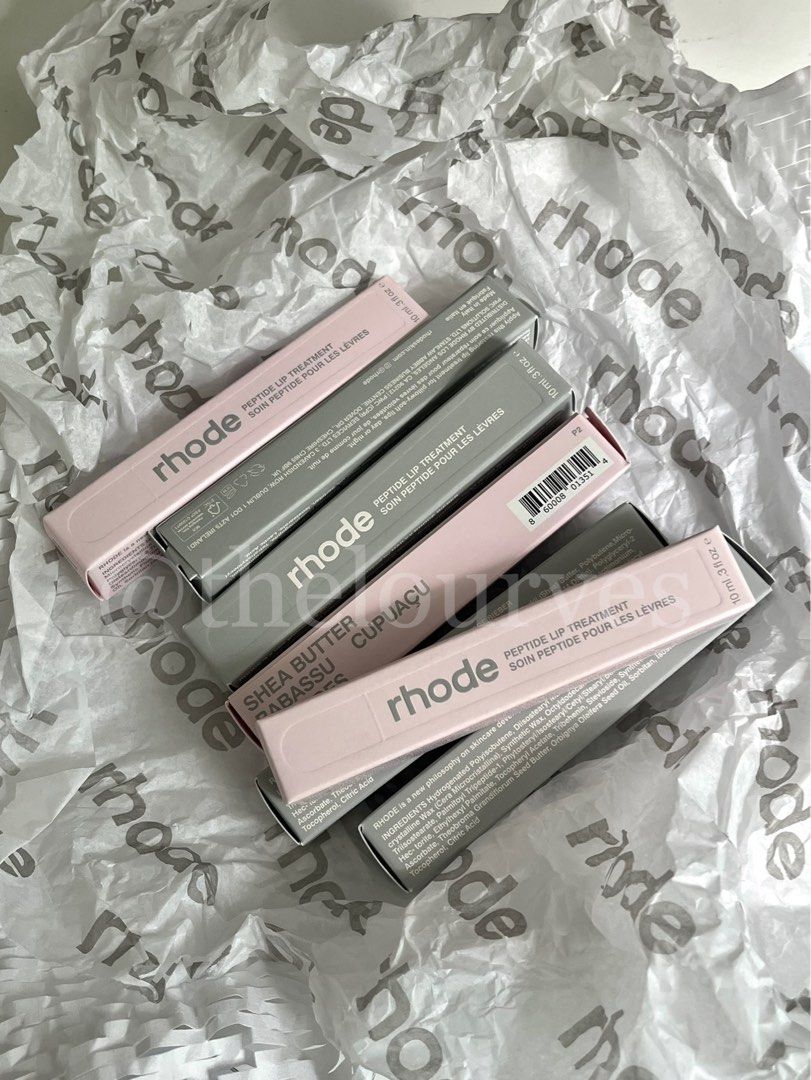 INSTOCK watermelon slice, unscented rhode lip peptide treatment hailey ...