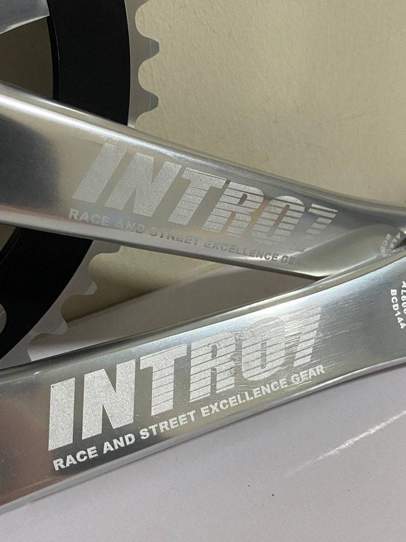 Intro7 intro 7 sugino zen track crankset fixie track singlespeed ...