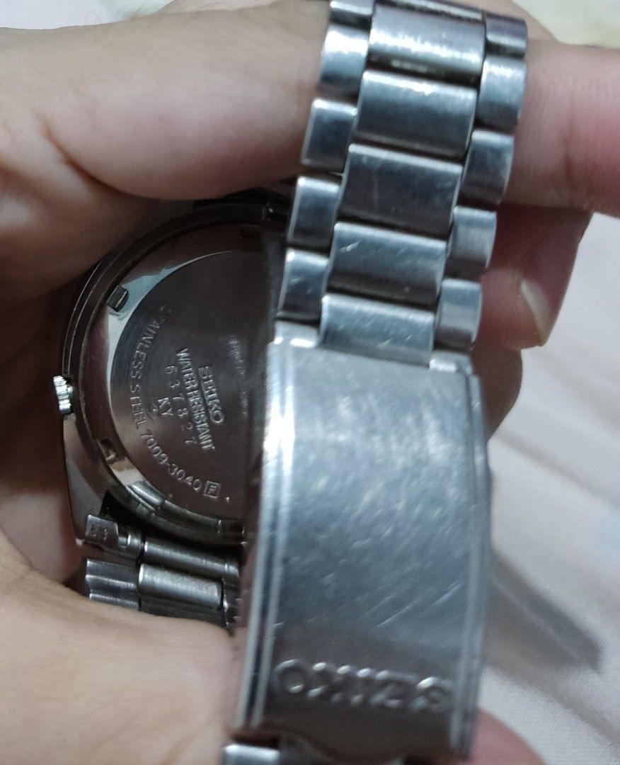 Jam seiko original, Fesyen Pria, Jam Tangan di Carousell