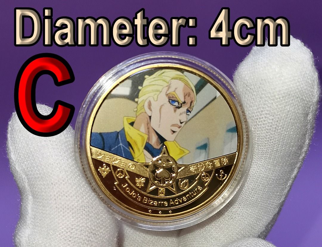 JoJo's Bizarre Adventure coin collection ( J Store ), Hobbies & Toys ...