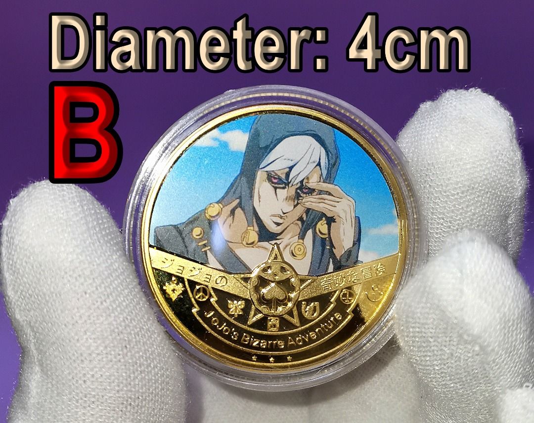 JoJo's Bizarre Adventure coin collection ( J Store ), Hobbies & Toys ...