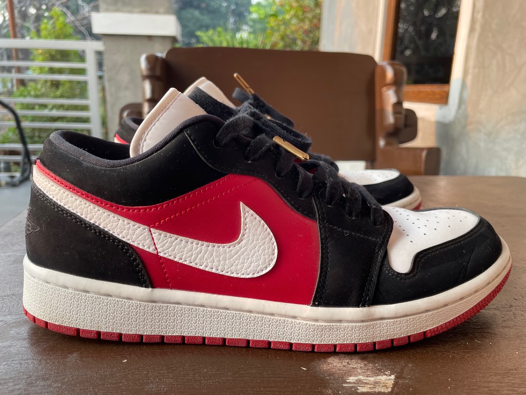 JORDAN 1 LOW “CHICAGO/ REVERSE BLACK TOE”, Men's Fashion, Footwear ...