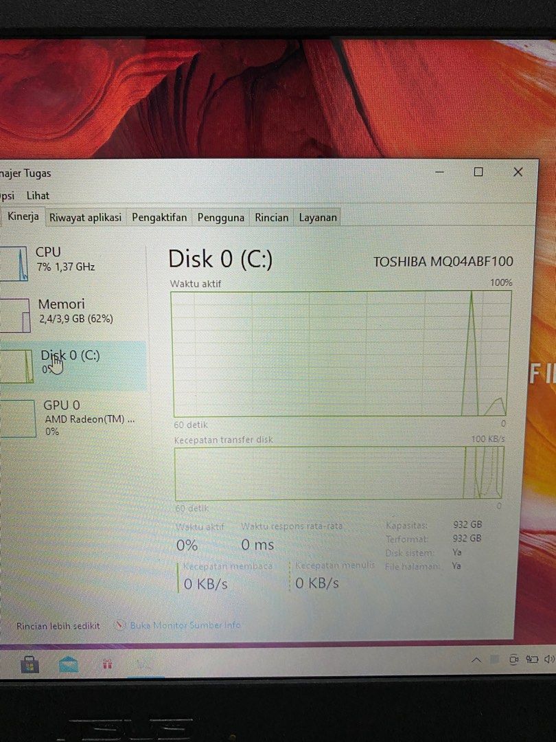 Jual laptop asus amd a4, Elektronik, Komputer, Laptop di Carousell