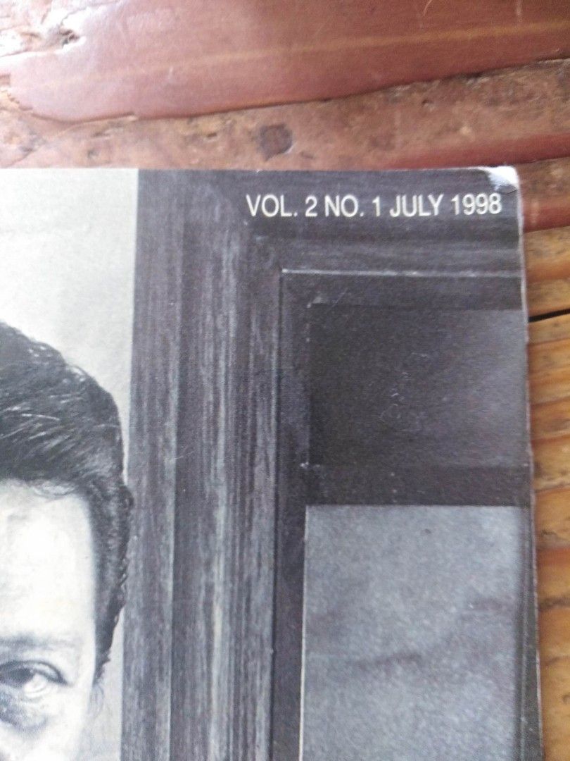 July 1 1998 issue mzone magazine pres erap estrada first day in office ...