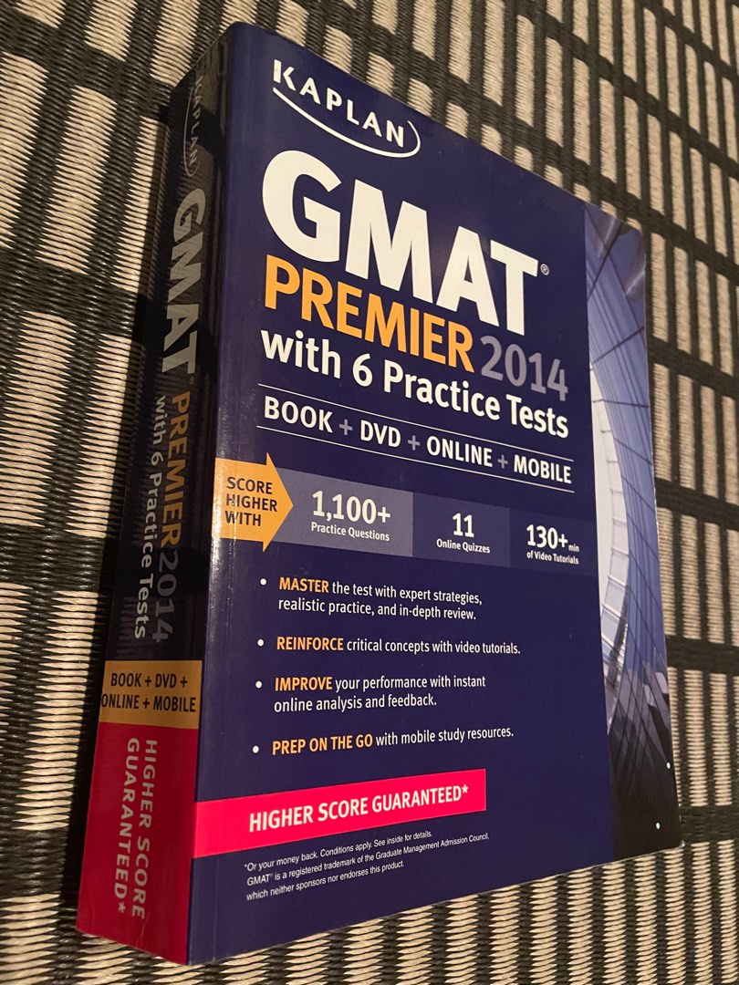 Kaplan GMAT book, Hobbies & Toys, Books & Magazines, Textbooks on Carousell
