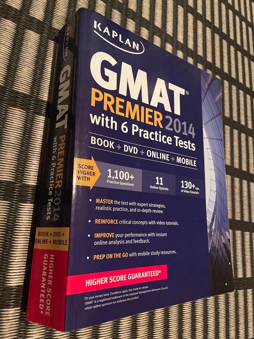 Kaplan GMAT book, Hobbies & Toys, Books & Magazines, Textbooks on Carousell