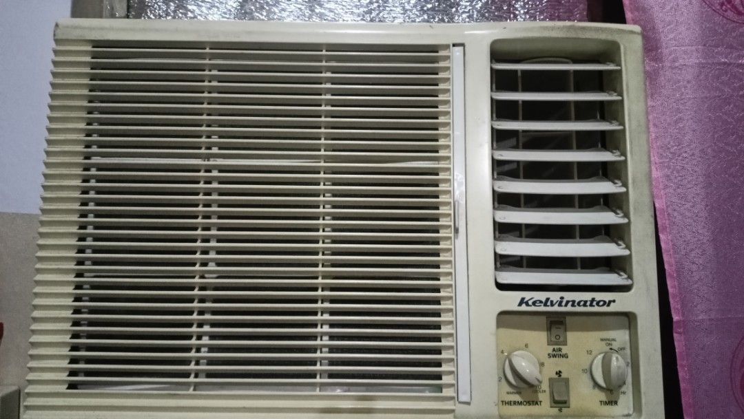 Kelvinator .75HP windowtype aircon, TV & Home Appliances, Air ...