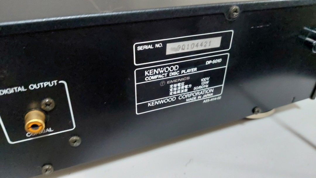 Kenwood CD Player, Audio, Portable Music Players on Carousell