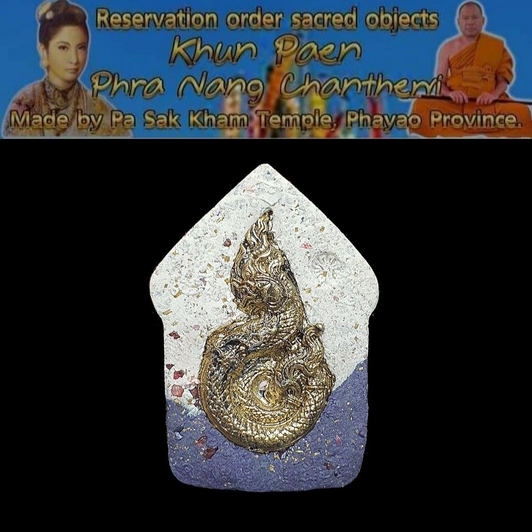 Khun Paen Phra Nang Chantheri Thai Amulet, Hobbies & Toys, Memorabilia & Collectibles, Religious ...