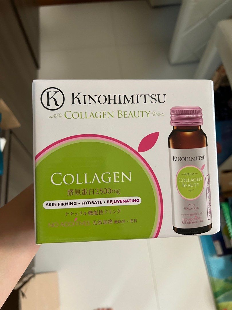 Kinohimitsu collagen drink 6s, Health & Nutrition, Health Supplements ...