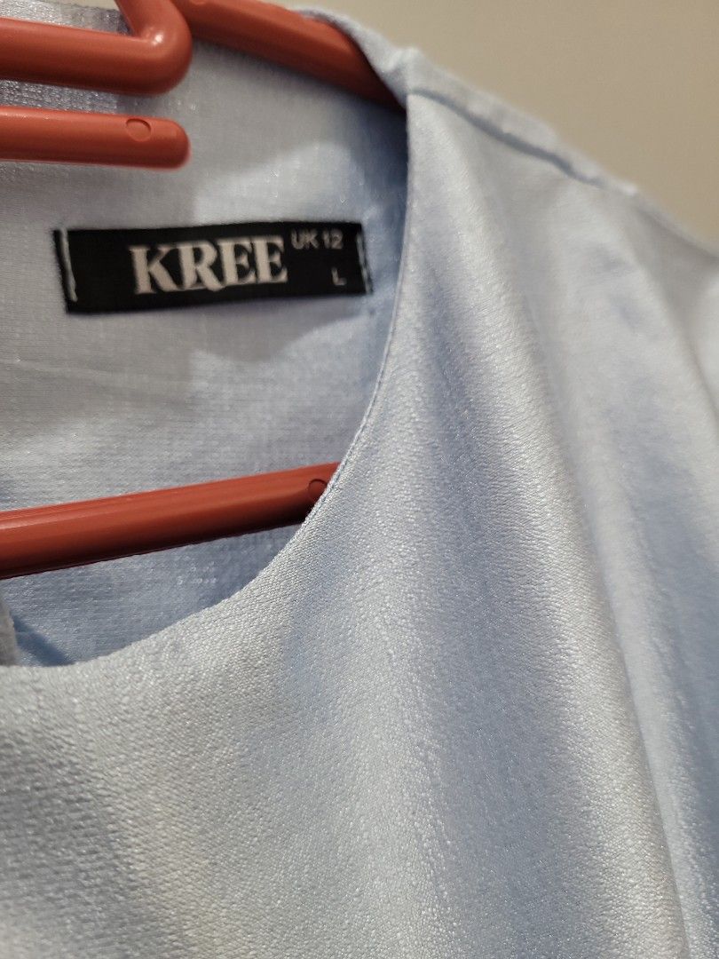 Kree Tania Baby blue, Women's Fashion, Dresses & Sets, Traditional ...