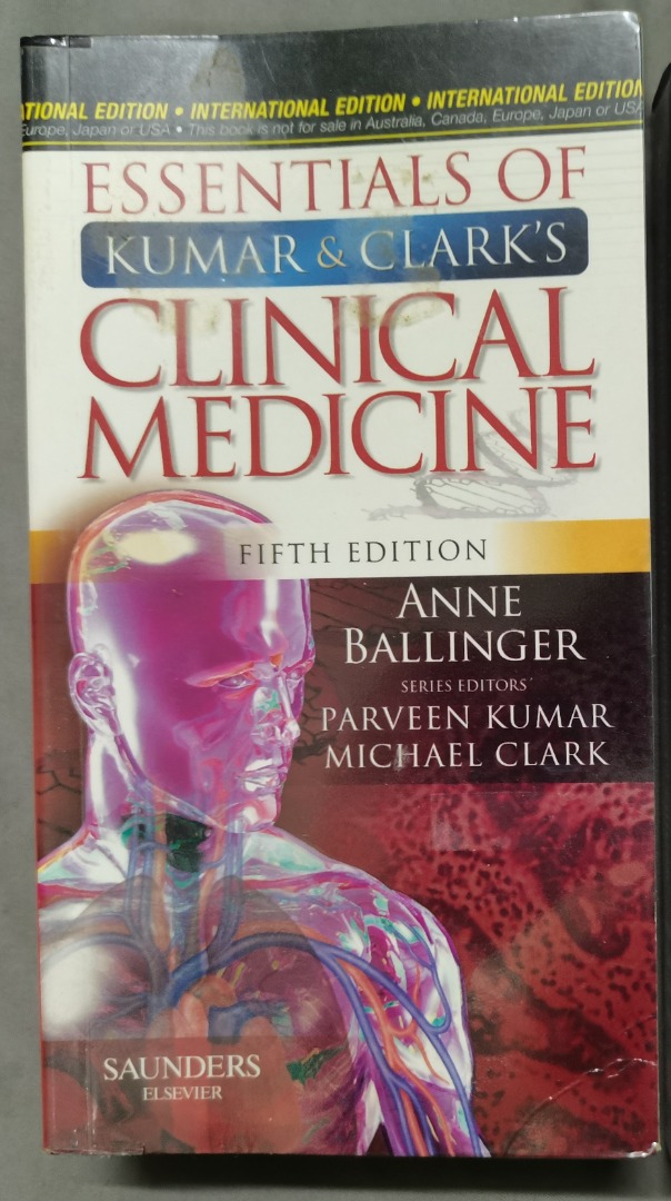 Kumar and clark clinical medicine handbook 5th edition, Hobbies & Toys, Books & Magazines ...